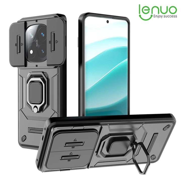 Lenuo For Redmi Note 14 Pro+ Redmi Note 14 Pro Plus Redmi Note14 Pro Back Cover Shockproof Armor ...