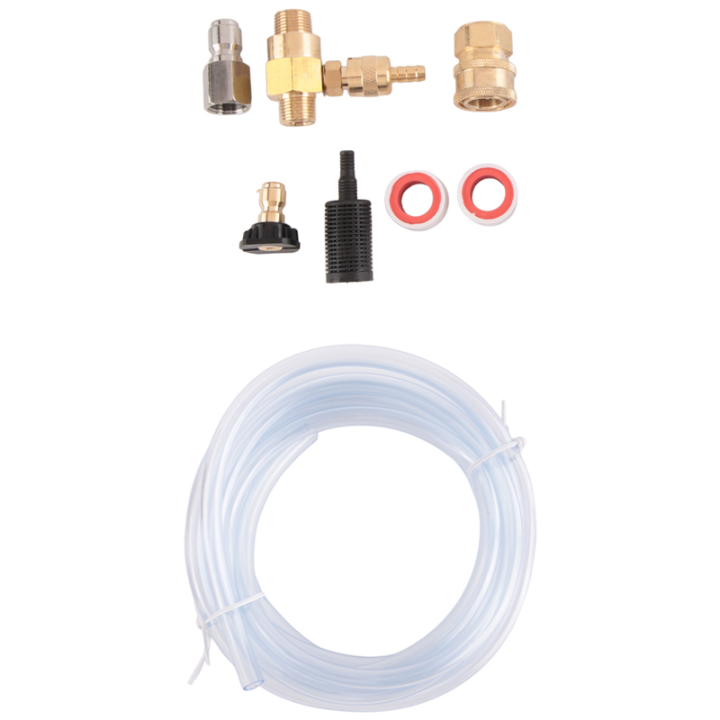 1 Set Adjustable Chemical Injector Injector for Pressure Washer with ...