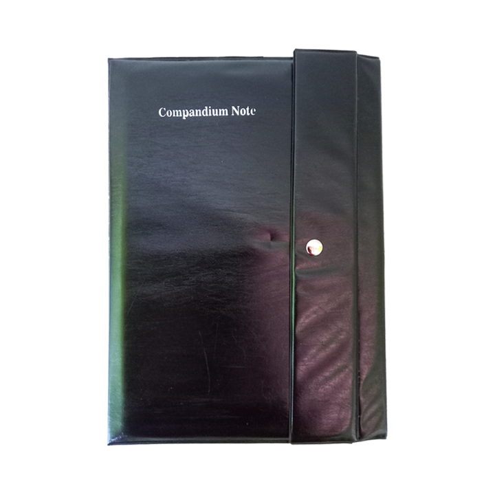 Campandium Button Lock File | Office Document File Folder With Sliver ...