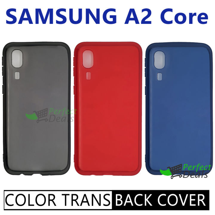 Perfect New Samsung A2 Core Strong Slim Transparent TPU Back Color TPU ...