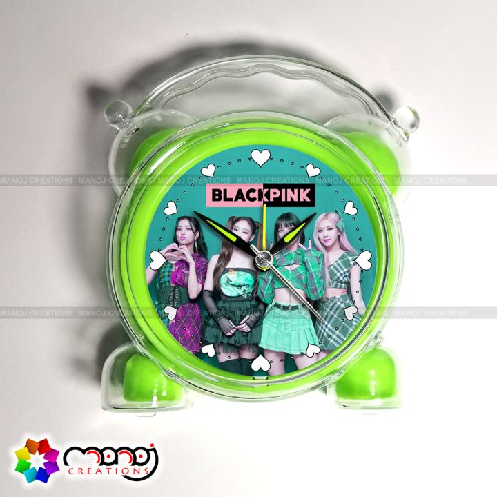 Blackpink Group Table Clock Alarm Clock - High Quality AlarmTable Clock ...