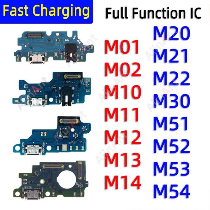 Dock USB Charger Charging Port Board Flex Cable For Samsung Galaxy M01 ...