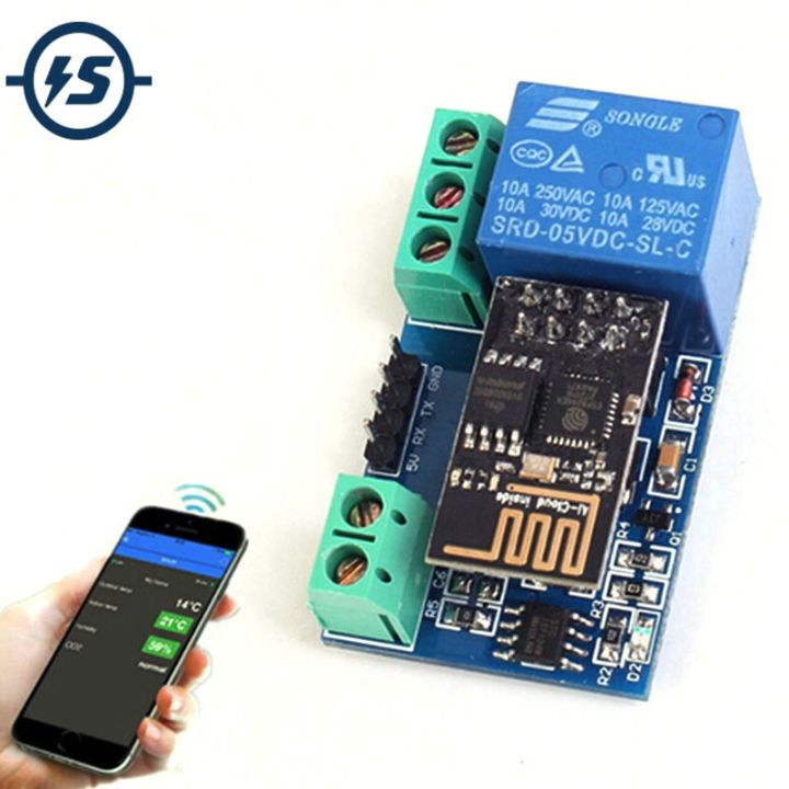 Esp8266 5v Wifi Relay Module Remote Control Switch Phone App For Smart Home Iot Transmission
