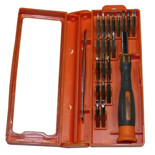 20 Piece Screwdriver & bits Set - Craftright | Daraz.lk