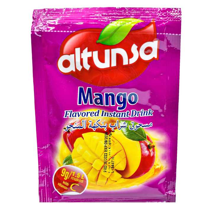 Altunsa Mango Flavoured Instant Drink 9G | Daraz.lk