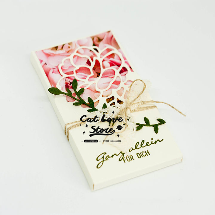 Flower Bird Metal Cutting Dies Stencils For Diy Scrapbooking Album ...