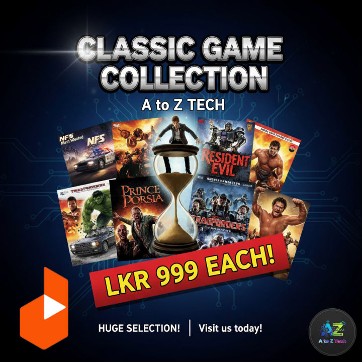 Classic Premium Laptop Computer Windows PC Games Collection 02 | Daraz.lk