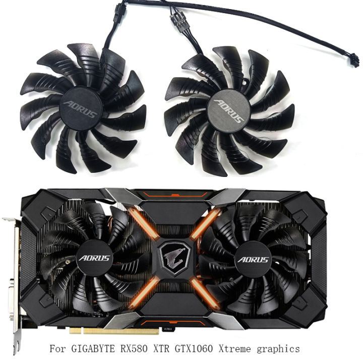 95mm 4pin 12v Pld10015b12h T129215bu Geforce Gtx 1060 Gpu Fan For Rx580 ...