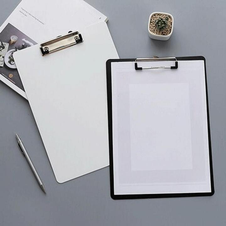 【HOT】 File Folder Clipboard Simple A4 A5 A6 File Memo Test Paper Clip ...