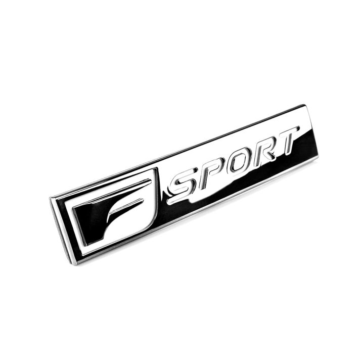 【beauty code】F SPORT Car Sticker Emblem Chrome Refitting Trunk Fender ...