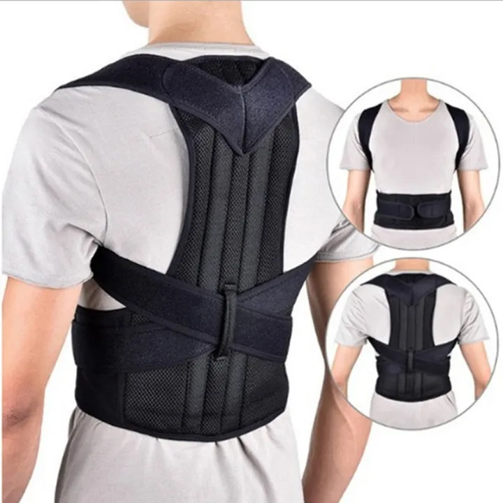 Adult Posture Corrector Hunchback Support Back Trainer Adjustable ...