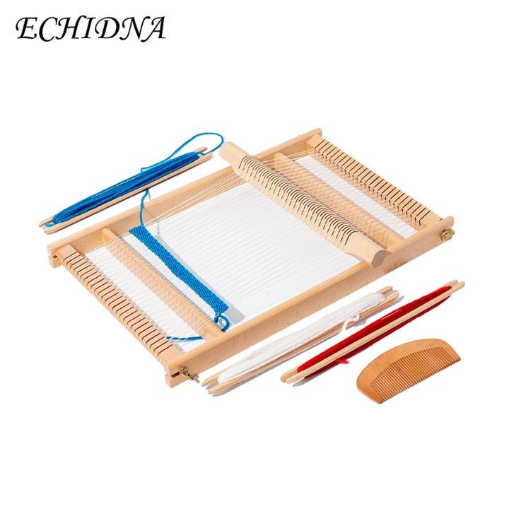 Wooden Weaving Loom for Kids Wooden Frame Loom Diy Hand-knitting ...