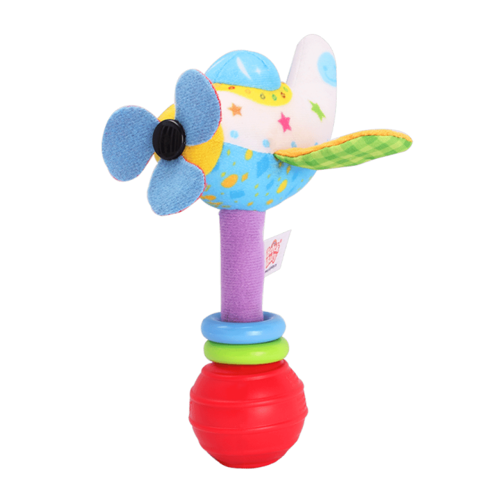 "Air Plane" Soft Plush Hand Shake Rattle Baby Toys | Daraz.lk