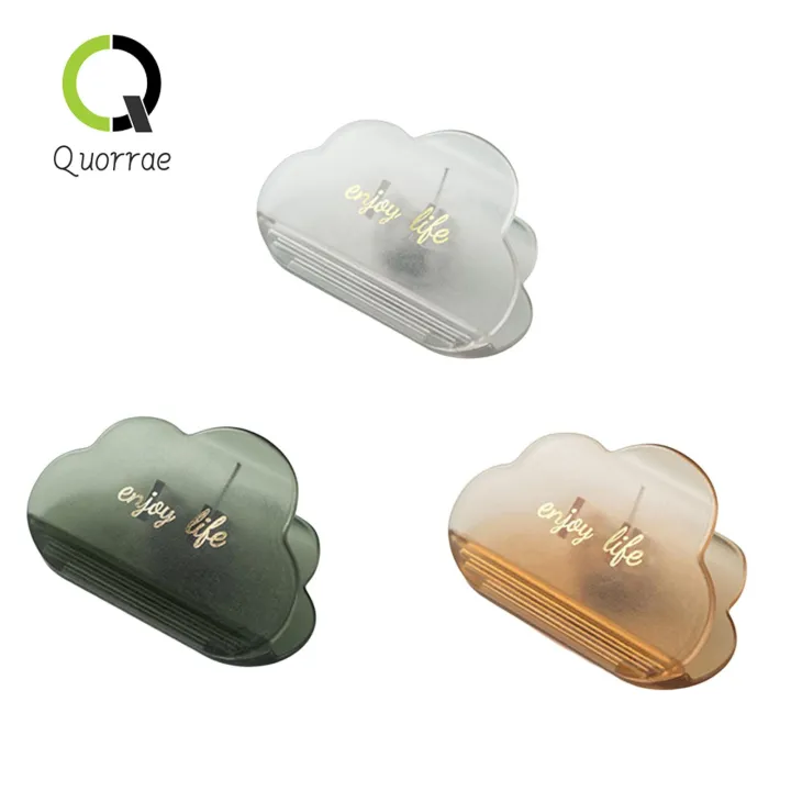 Quorrae Sealing Clips Sealed Magnetic Sticker Snack Plastic Bag Clamps ...