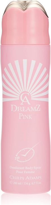 Chris Adams Perfumes Dreamz Pour Femme Pink Deodorant For Women, 200 ml ...