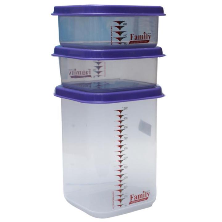 Family Storage Box - Purple | Daraz.lk