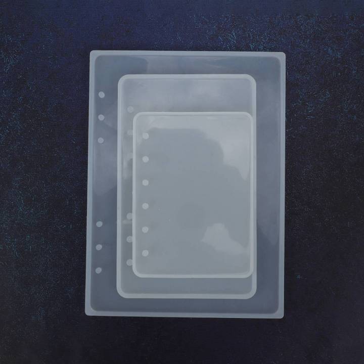 JDXHLAU 6X A7/A6/A5 Notebook Shape Silicone Mold DIY Resin Book Mold ...