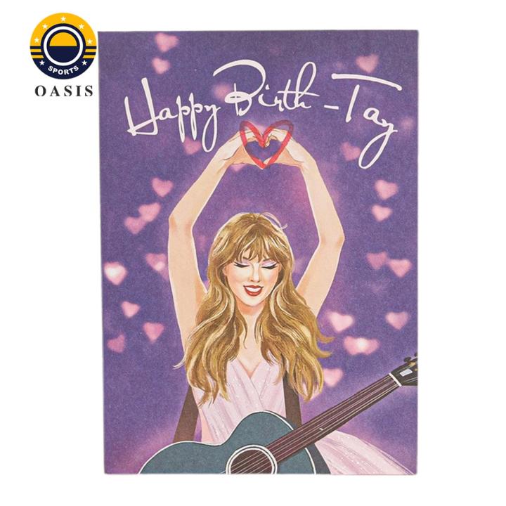 Oasis Fly Out Design Birthday Cards 3d Singer Shape Birthday Card Thoughtful Gift for Special ...