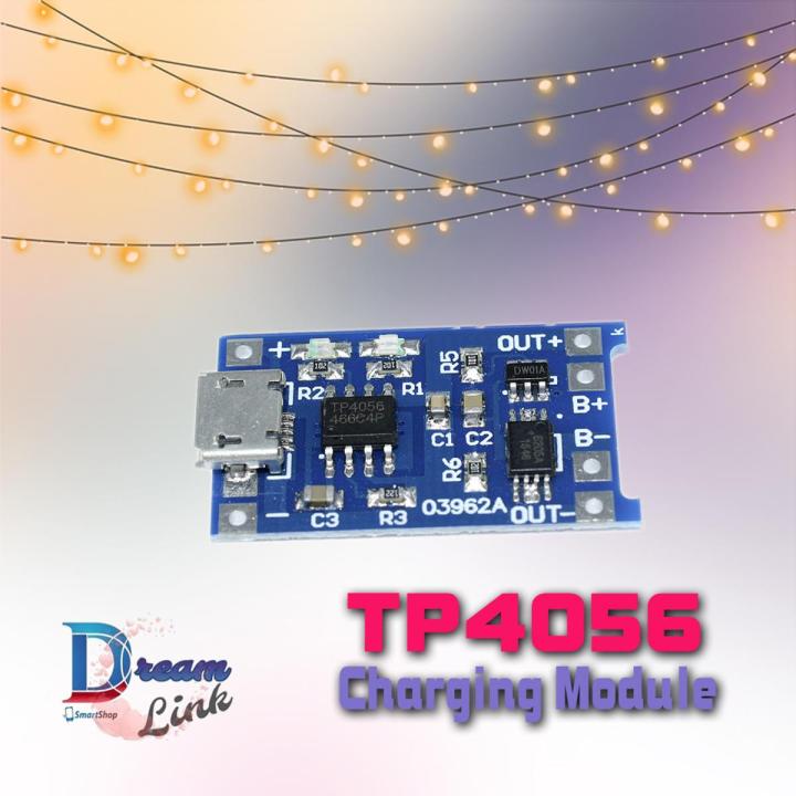 TP4056 Module 3.7V Battery Charge module with micro USB 10Pcs | Daraz.lk