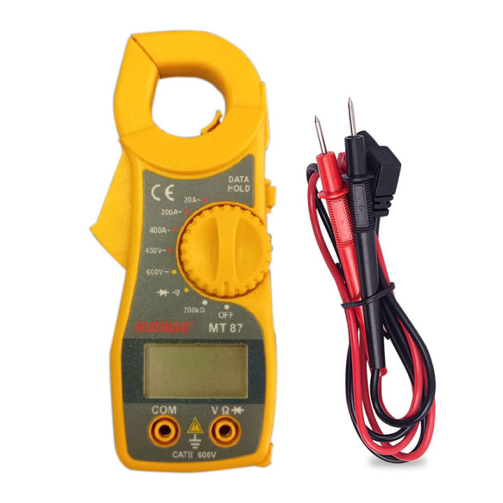 Digital Clamp Meter - Mt-87 - Black - SUNWA | Daraz.lk