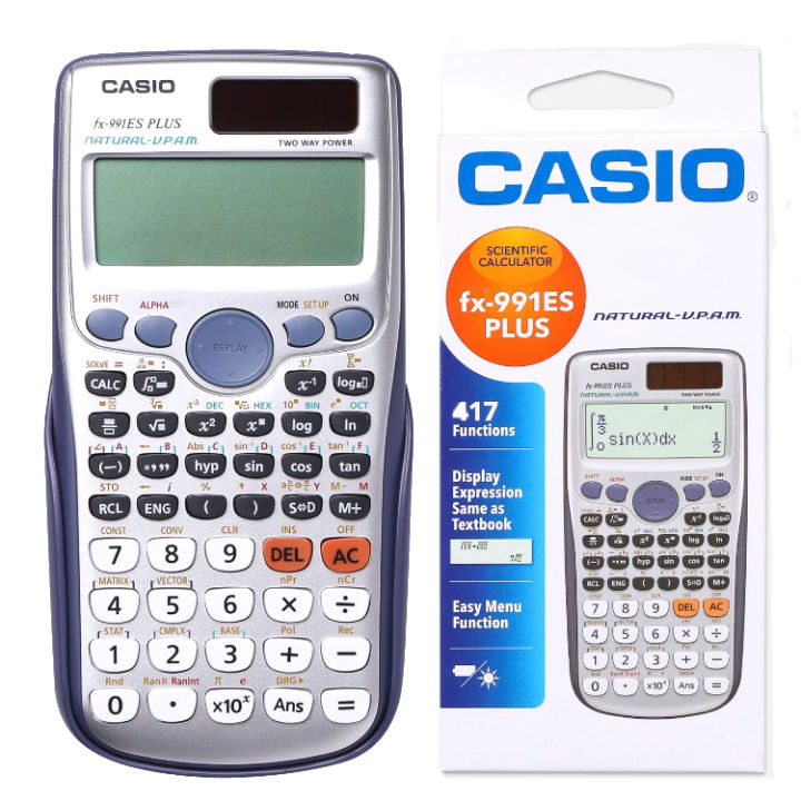 Scientific calculator FX991ES plus 417 functions | Daraz.lk
