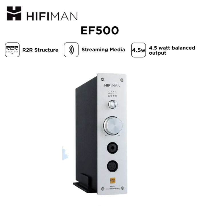 HIFIMAN EF500 DAC/Amplifier/Headphone Stand with Streaming Media and ...