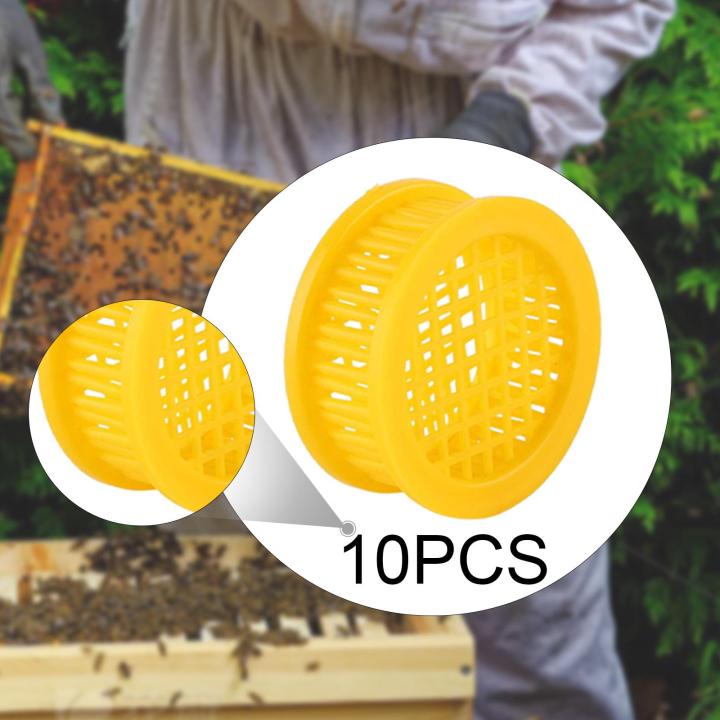 10x Queen Bee Cages Sturdy Queen Bee Rearing Boxes for Beekeepers Farm ...