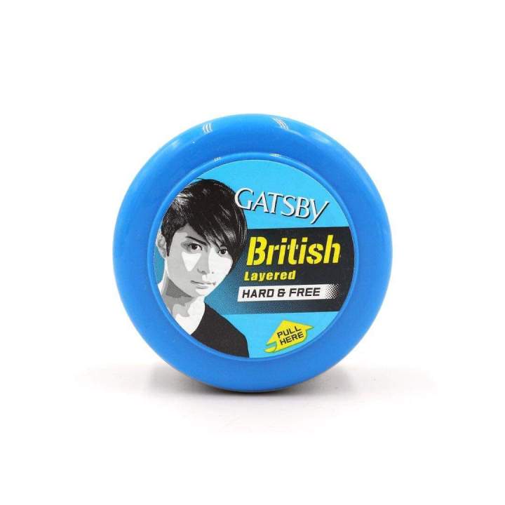 Gatsby British Layered Hard & Free Wax - 75g | Daraz.lk