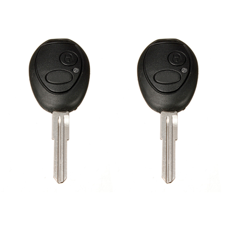 2X 2 Button Remote Key Fob Case Shell Uncut Blade for Land Rover ...