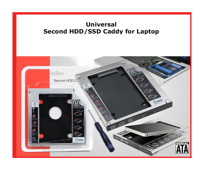 Laptop DVD Writer Hard Drive Caddy Slim | Daraz.lk