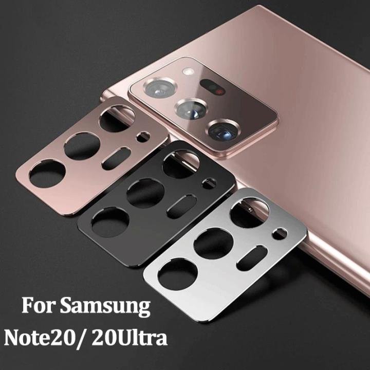 For Samsung Galaxy Note 20 Ultra S20 Plus Lens Cover Slim Metal Camera ...