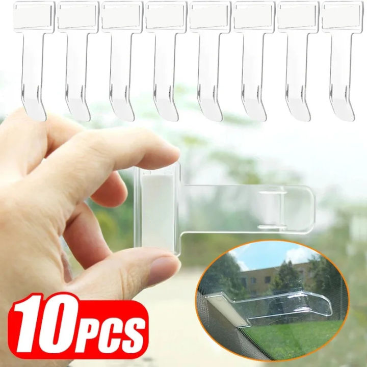 Car Windscreen Clip Holder Self-adhesive Parking Ticket Fasteners Car ...