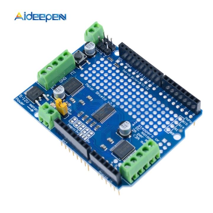 【wenfangdianpu】TB6612 Motor PCA9685 PWM Servo Shield V2 IIC I2C Arduino ...