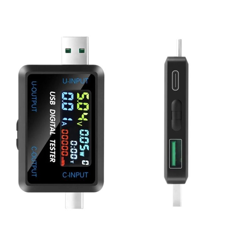 New USB Voltage Meters Type-C USB Type-C Current Capacity Tester Volt ...