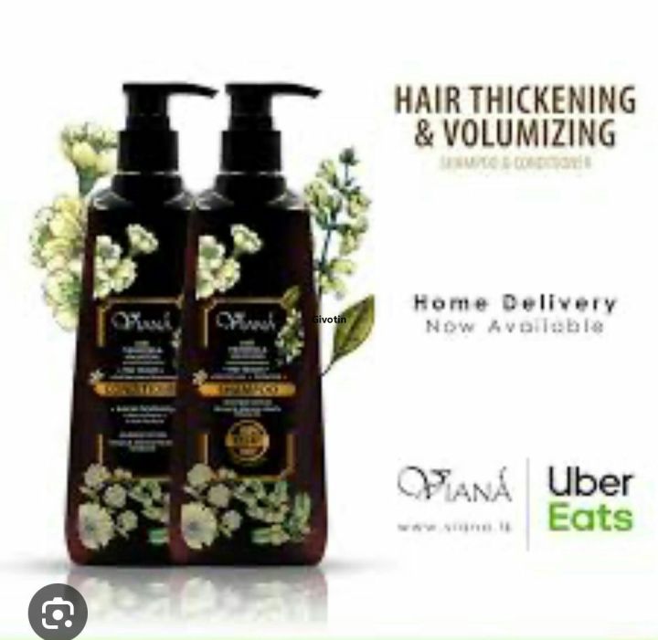 Viana hair thickening and volumizing shampoo and canditioner | Daraz.lk