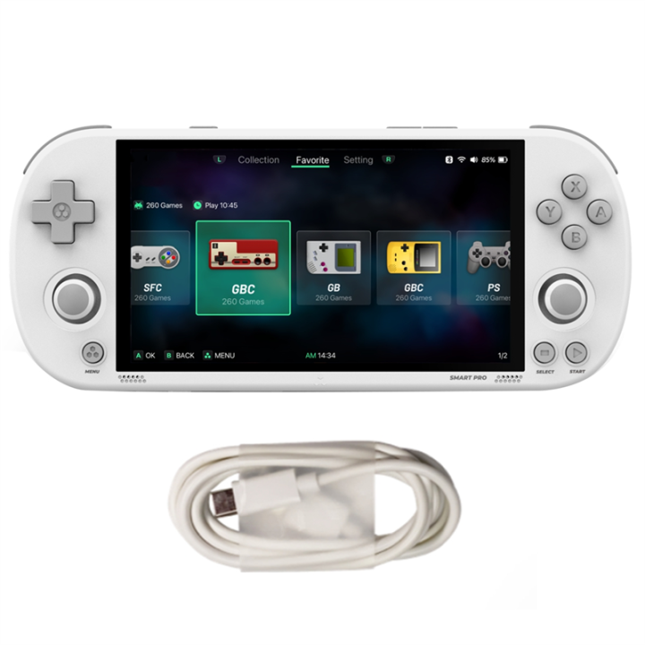 For Smart Pro Game Console 128GB 12000 Games Linux Retro Video Game ...