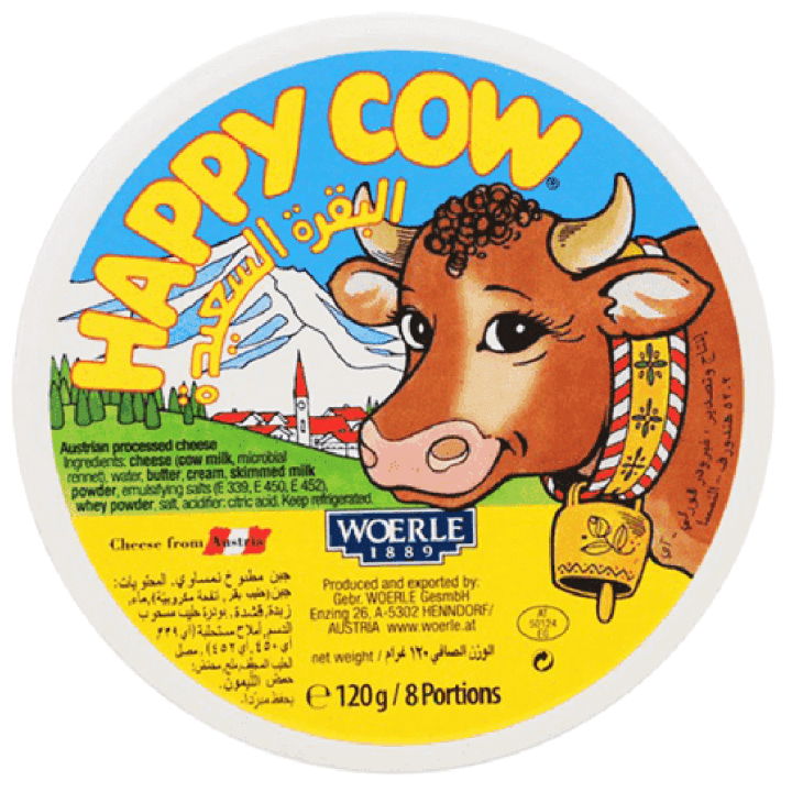 Happy Cow Cheese Regular 120G/8 Potion | Daraz.lk