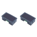 2X RS485 Serial Port LED Display Meter 4-Digit 0.56 Inch MODBUS-RTU ...