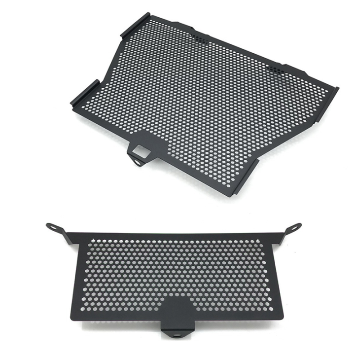 Ktteay Motorcycle Radiator Grille Grill Cover Guard Protector for ...