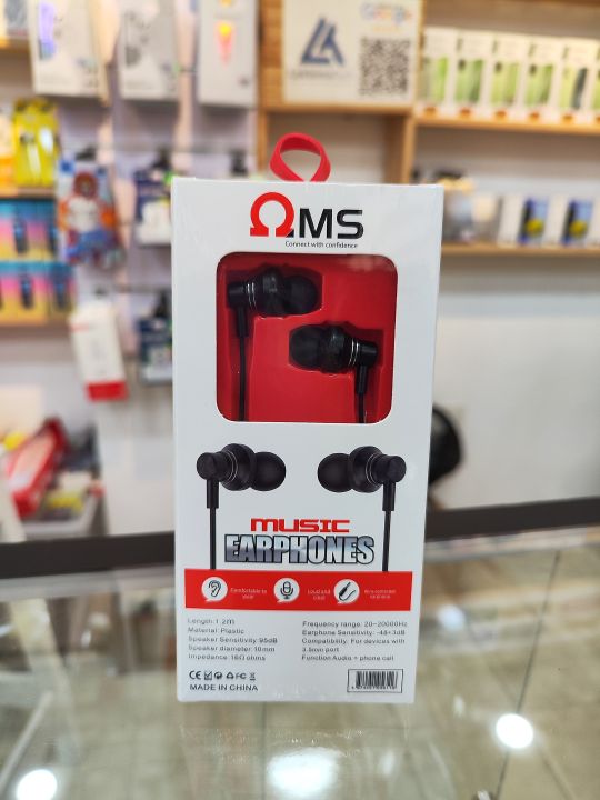 OMS Wired Music Earphones | Daraz.lk