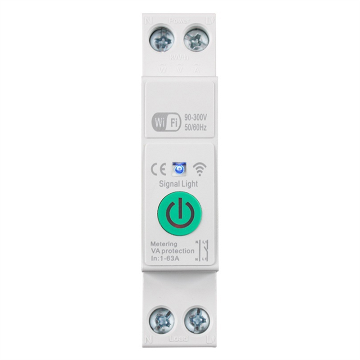 Smart Circuit Breaker Din Rail Switch Timing Voice Mobile Phone Control ...