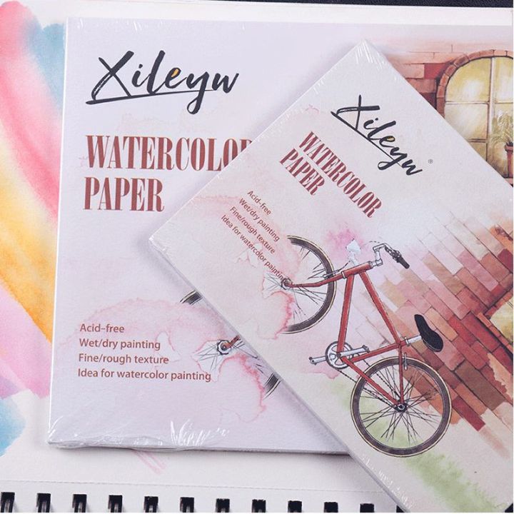 Xileyw Color Lead Book Watercolor Paper Drawing Paper For Sketch Pad ...