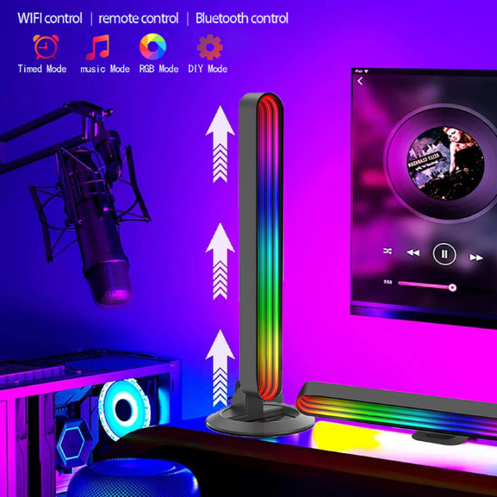 Smart RGB LED Light Bar monitor light bar PC Holiday Esports Desktop ...