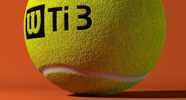 Wilson 2 ORIGINAL Titanium Wti2/WTI1.WTI3 MIX Tennis Balls Tin / Can Made in Thailand 3 BALLS ...