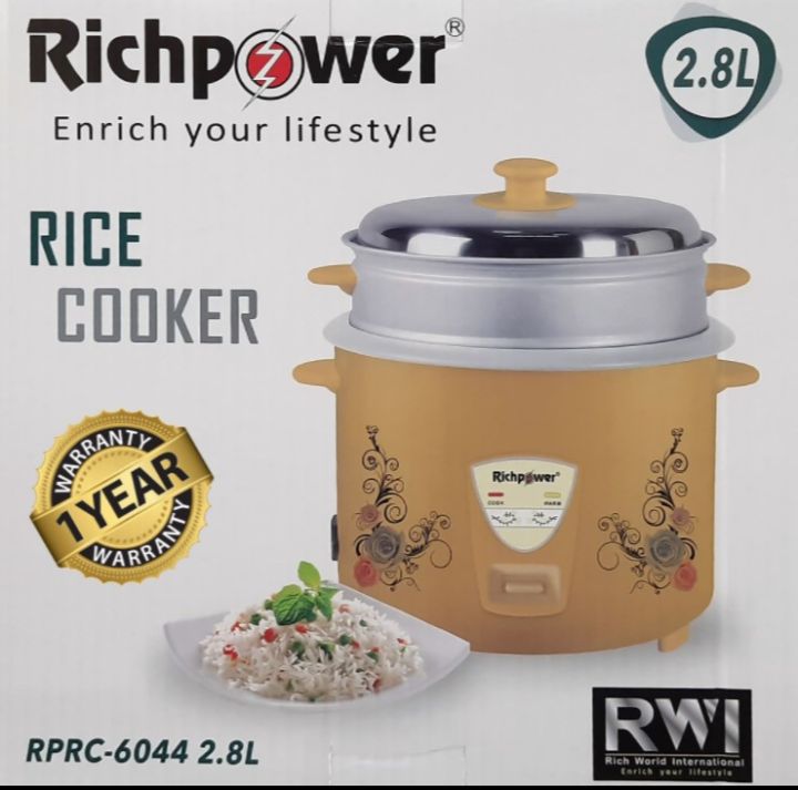 Richpower Rice cooker 2.8L | Daraz.lk