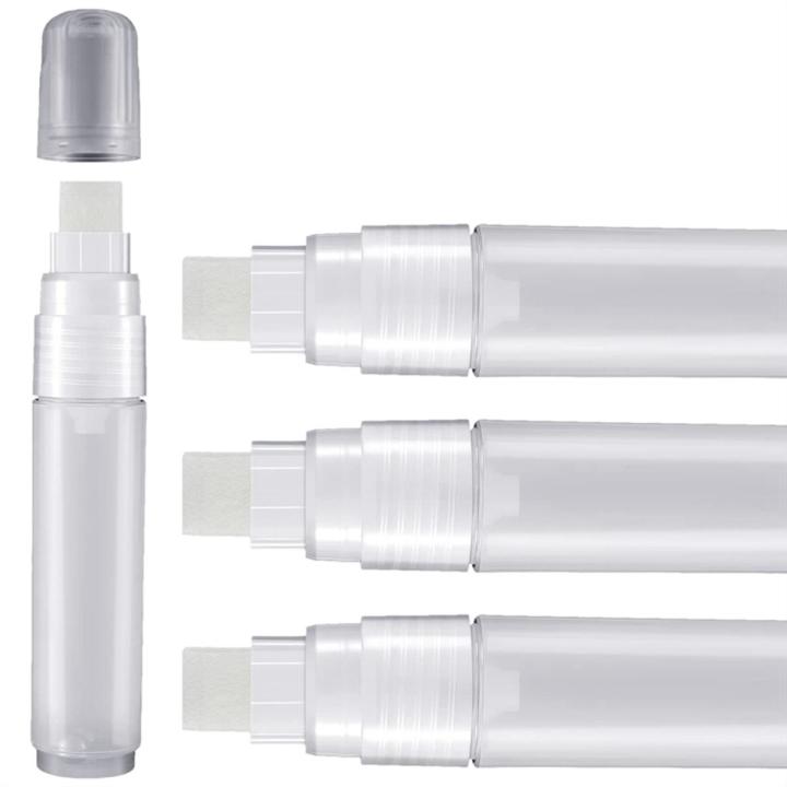 ARELENE 4 Pack Paint Pens 15 mm Empty Acrylic Permanent Marker Clear ...
