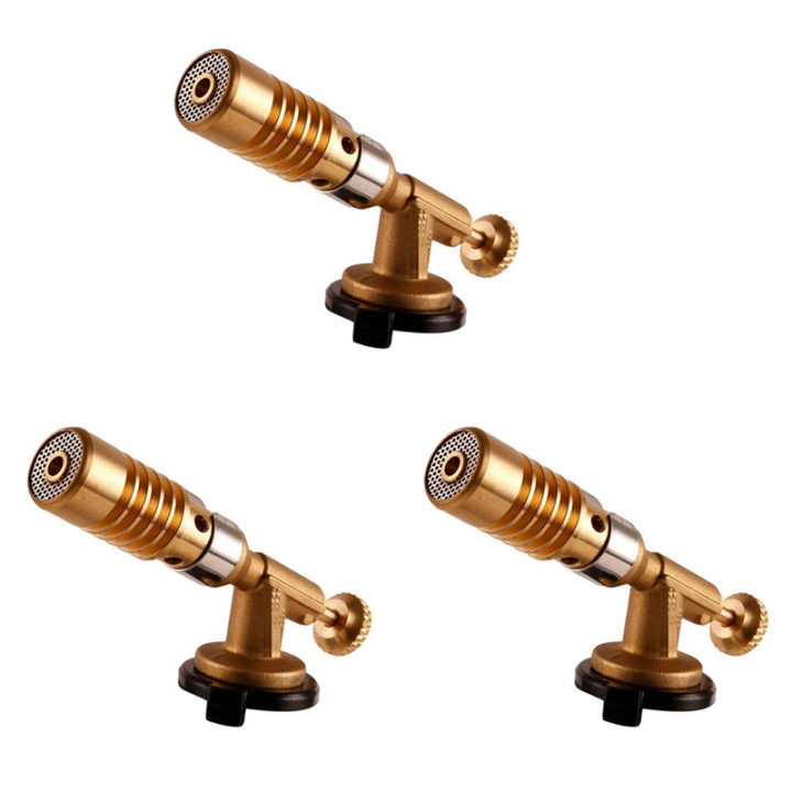 ICQURBT 3X Gas Burner Welding Torch Portable Gas Torch Blowtorch Copper ...