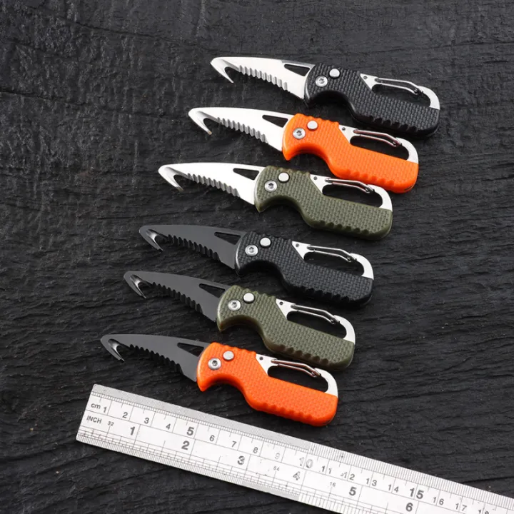 Portable Folding Express Package Serrated Hook Outdoor Camping Carry-On ...