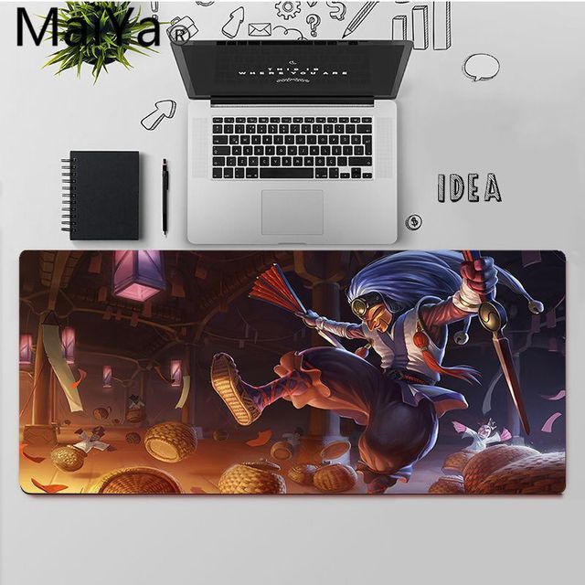 Mat Speed Gamer Retail Free Mouse Rubber Shaco Of Mice Mousepad Maiya ...