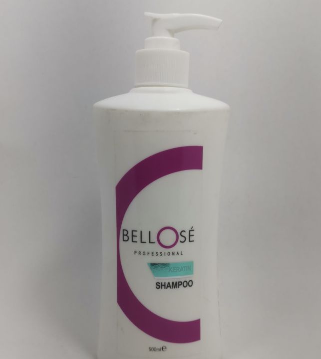 BELLOSE PROFESSIONAL KERATIN SHAMPOO - 500ML | Daraz.lk